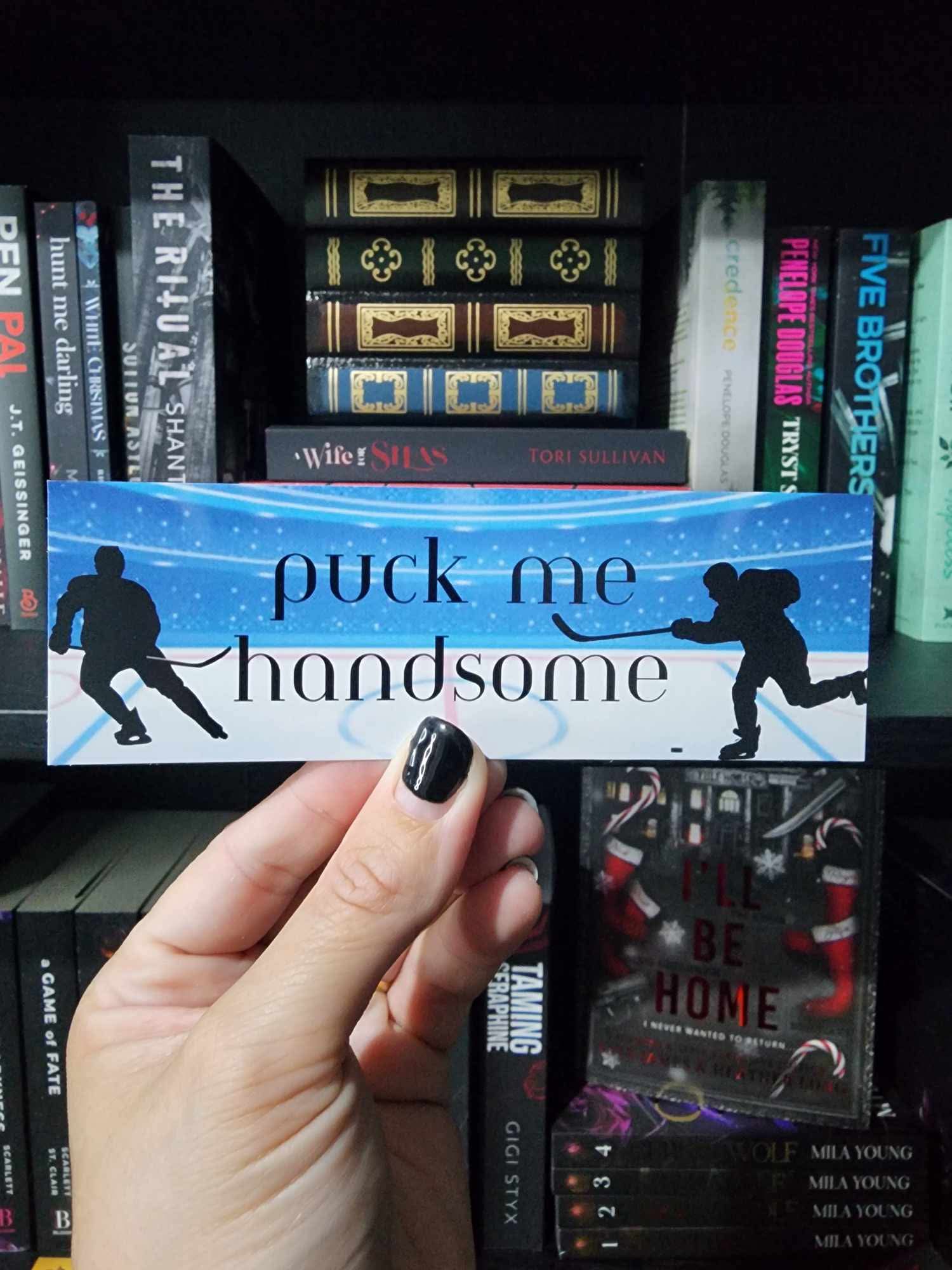 Puck Me Bookmark – Cinder and Ink Books